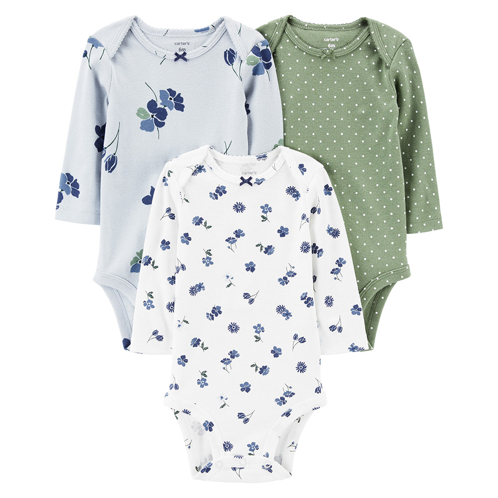 Carter's bodi za bebe devojčice - set od 3 kom. BZ231Q185210