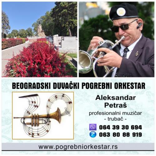 Solo truba, violina, harmonika, crkveni hor orkestar za sahrane pogrebe