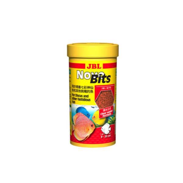 JBL NovoBits Refill, potpuna hrana u granulama za diskuse i izbirljive tropske ribe - 250ml