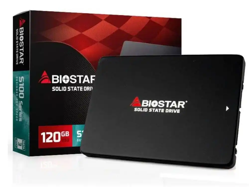 SSD 2.5 SATA 120GB Biostar 530MBs/380MBs S100