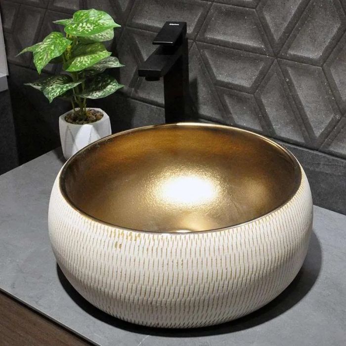 Lavabo MALAGA Gold 41 cm