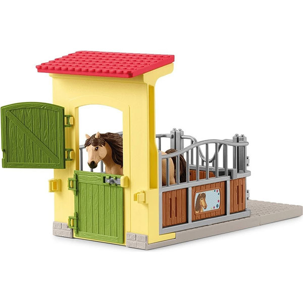 Schleich Svet farme - štala ponija sa pastuvom islandskog ponija 42609