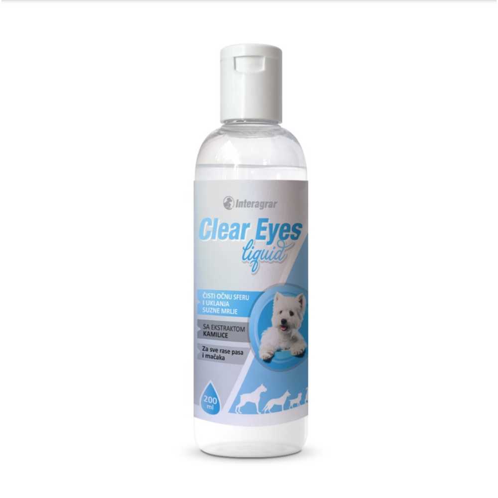 Clear Eyes liquid rastvor za uklanjanje suznih mrlja 200ml