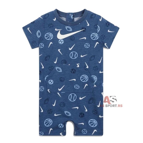 Nike Majice AOP Sportsball Romper 3M