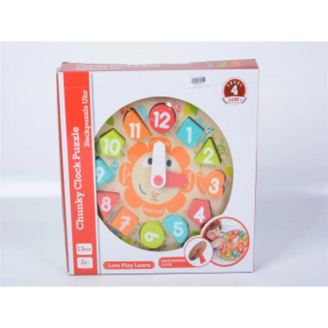 Hape Chunky Clock Puzzle
Hape Chunky Clock Puzzle