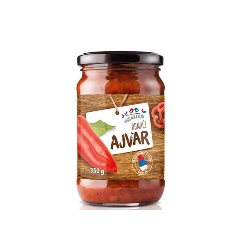 Ukusi moga kraja ajvar domaći blagi 350g ukusi moga kraja