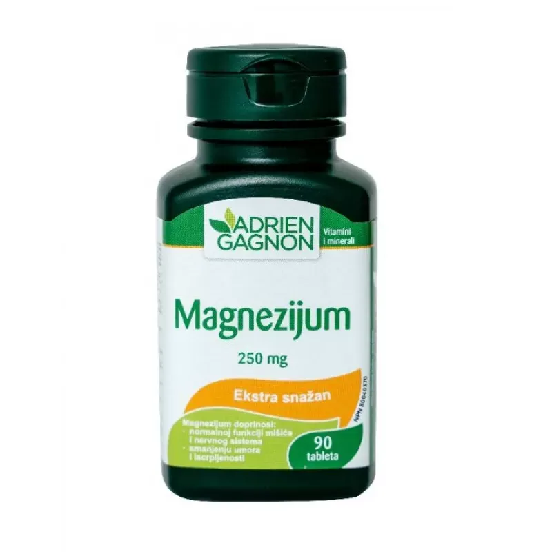 Adrien Gagnon Magnesium 250mg 90 tableta