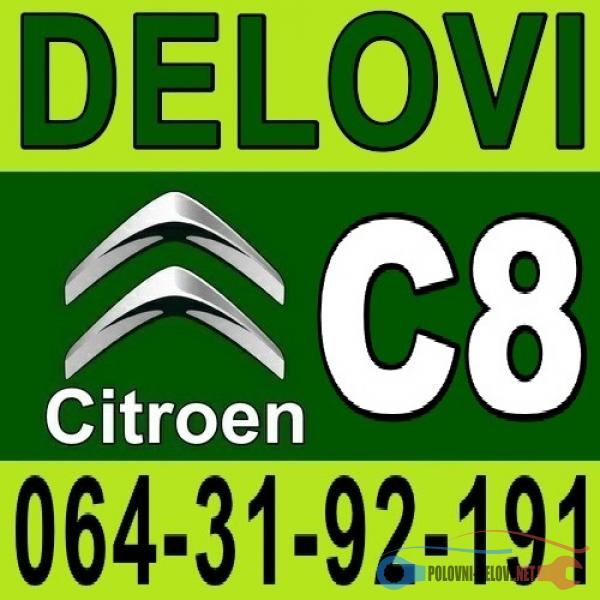 Polovni Delovi Za Citroen C8 DISK KLEŠTA PLOČICE Kocioni Sistem