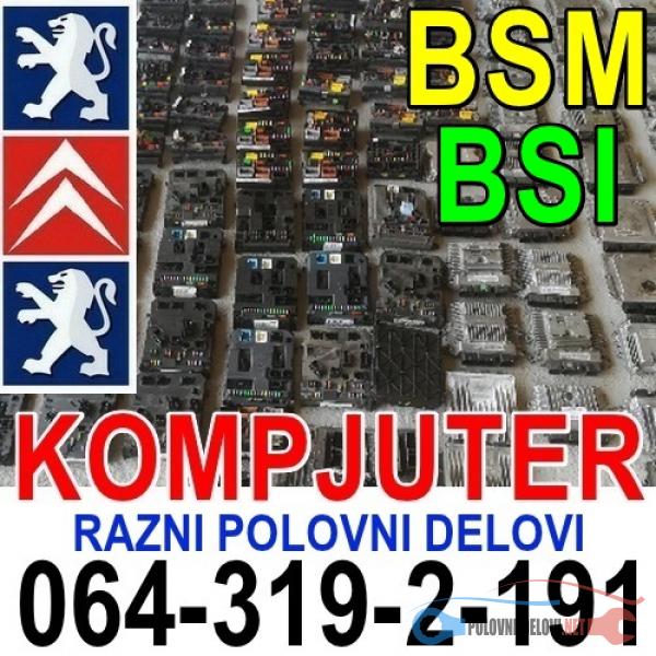 Polovni Delovi Za Citroen C4 KOMPJUTER BSI BSM Elektrika I Paljenje