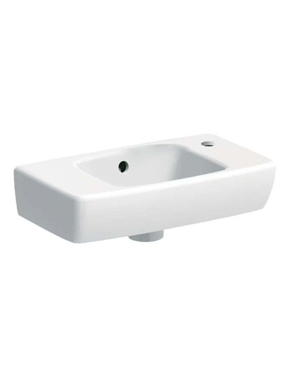 Geberit Selnova Compact umivaonik, desni, 45x25 cm 500.318.01.1