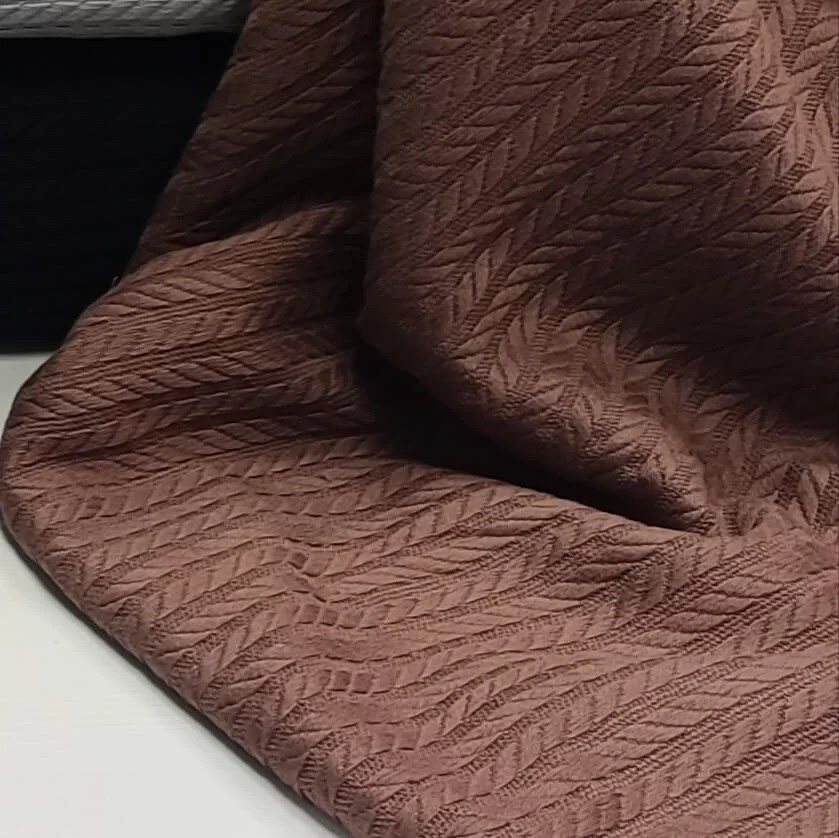 Pamučna pletenina-končani pokrivač čokolada