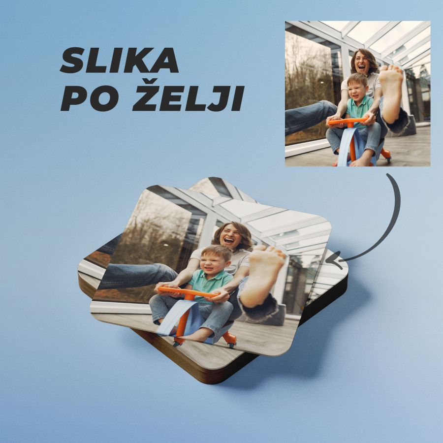 ČETVRTASTI PODMETAČ SA SLIKOM