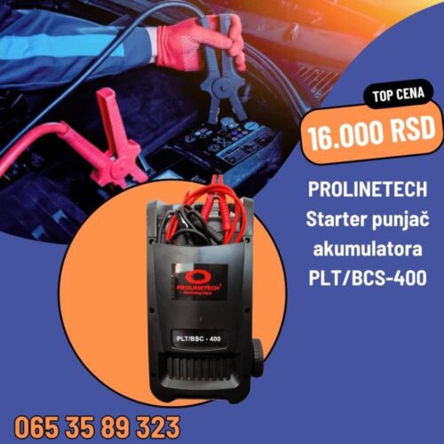 PROLINETECH Starter punjač akumulatora PLT/BCS-400