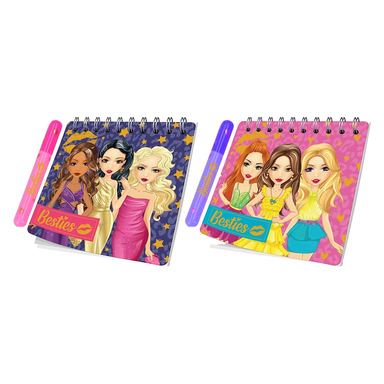 Besties Mini notebook sa olovkom 1/1