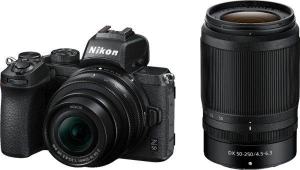NIKON Z50 set 16-50mm f/3.5-6.3 VR + 50-250mm f/4.5-6.3 VR