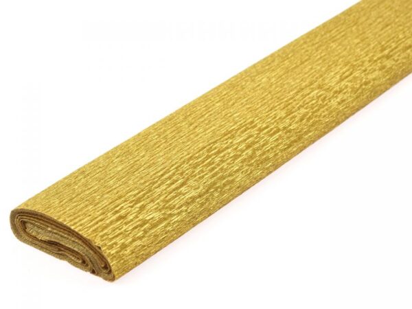 Krep papir rolna 50x150cm 80g Metal S1505005 zlatni oro, Sadipal Fabriano