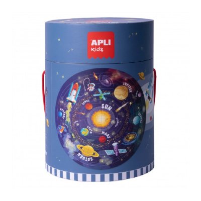 Kružne puzzle 48kom Slagalica kružnog oblika SOLAR SYSTEM 18200, Apli