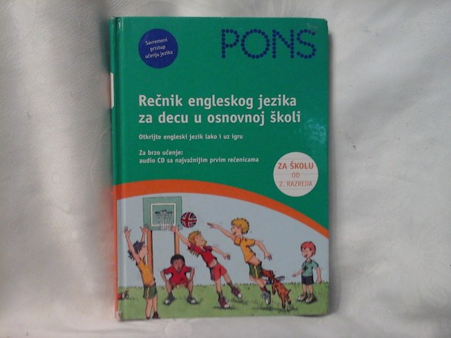 Rečnik engleskog jzeika za decu u osnovnoj PONS