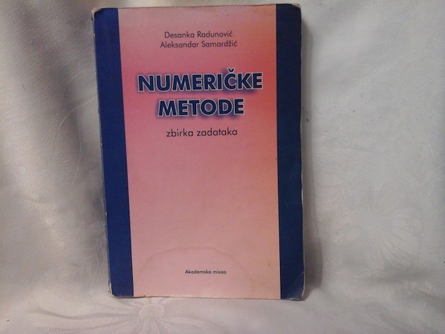 Numeričke metode zbirka Desanka Radunović