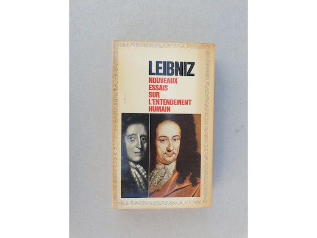 G. W. Leibniz, Nouveaux essais sur L entendement humain