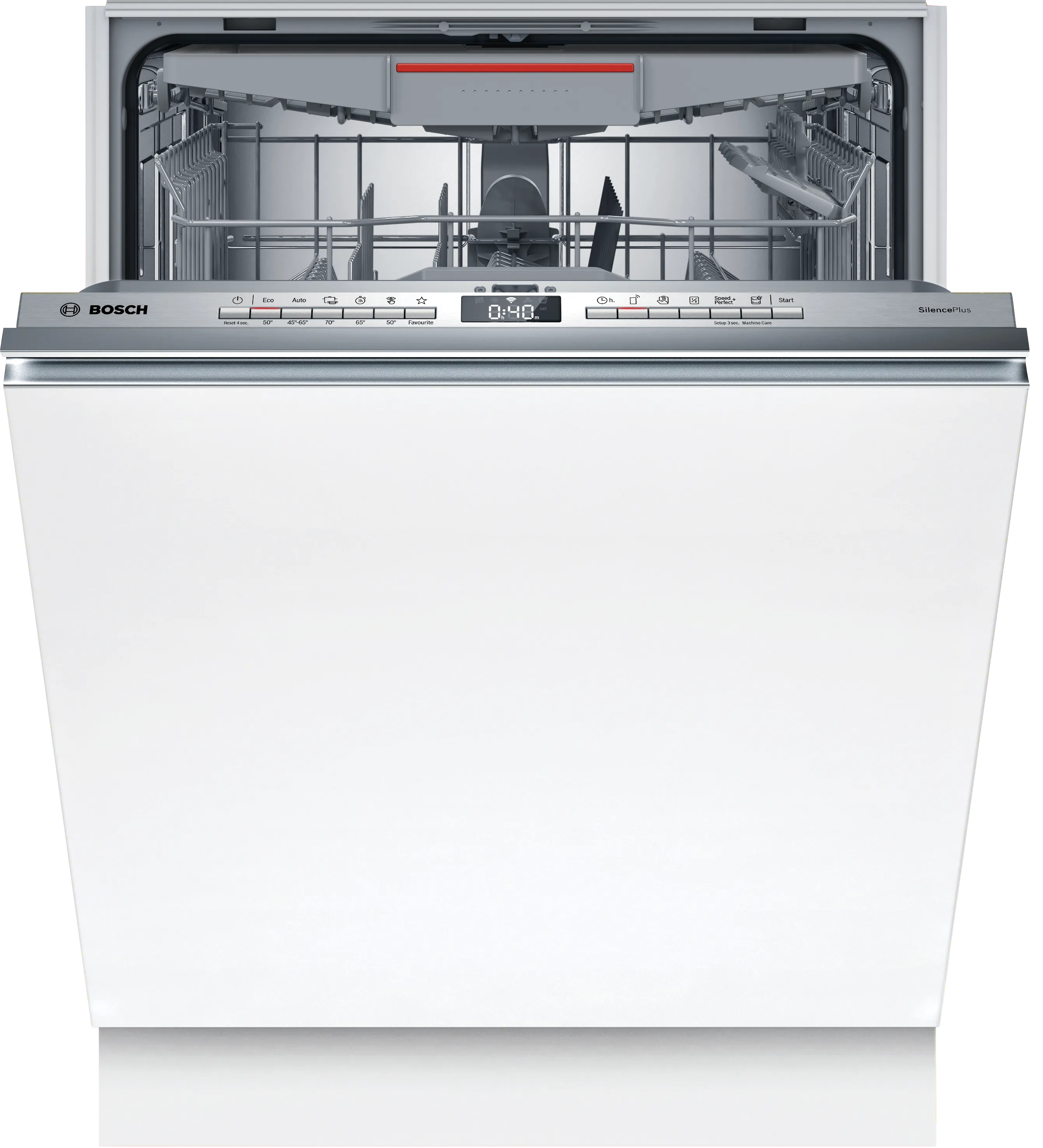 Serija 4, Potpuno ugradna mašina za pranje sudova, 60 cm, XXL, variohinge, SBH4ECX21E