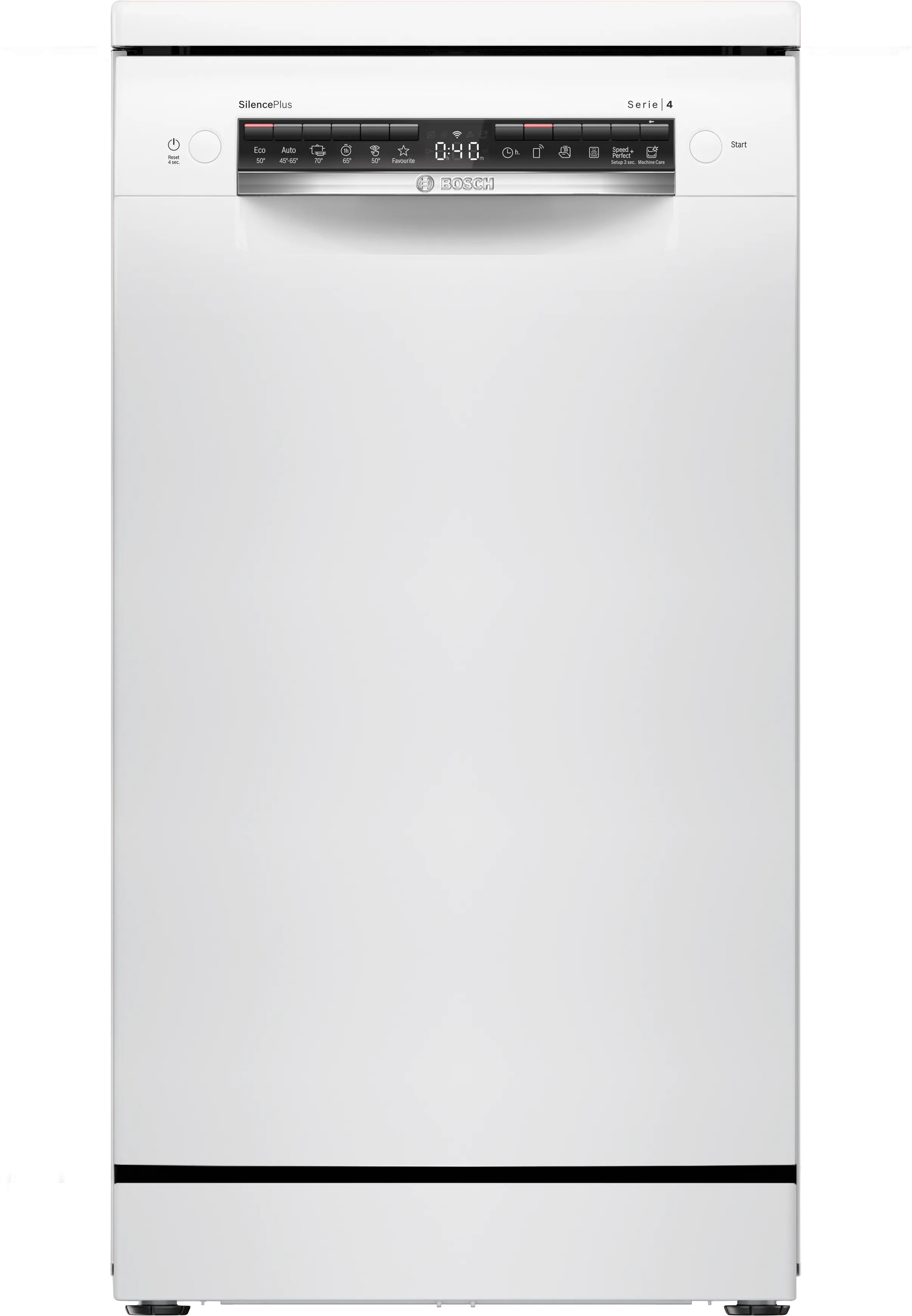 Serija 4, Samostojeća mašina za pranje sudova, 45 cm, Bela, SPS4EMW24E