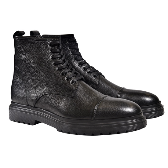 Italijanske muške kožne cipele Lab Milano lm1011232.un (crne)