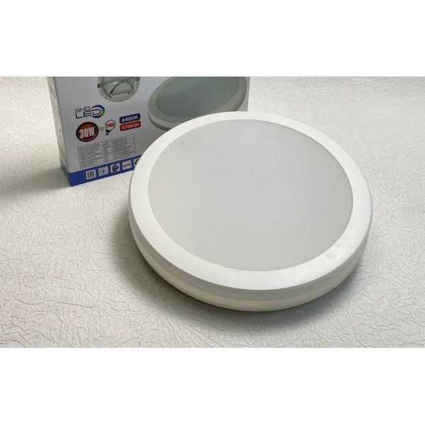 LED plafonjera 30W 6400K SCARLETT-30 bela IP65