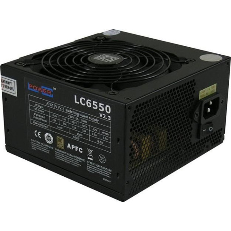 Napajanje 550W LC Power LC6550 V2.3 80 PlusBronze