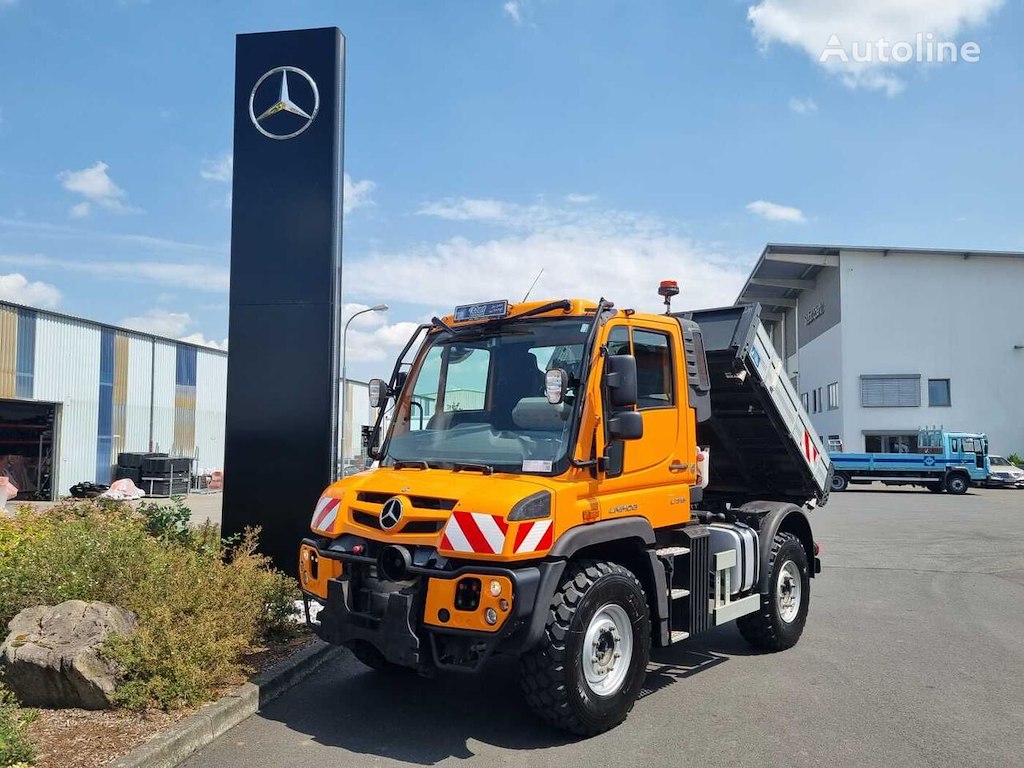 Mercedes-Benz Unimog U318 4x4 Hydraulik, Klima, Zapfwelle kiper