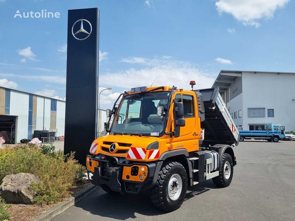 Mercedes-Benz Unimog U318 4x4 Hydraulik, Klima, Zapfwelle kiper