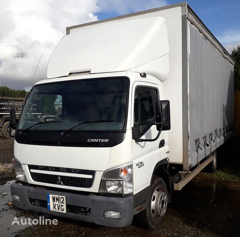 Mitsubishi Fuso Canter 7C18 EURO5+EEV kamion sa klizna zavesa cerada