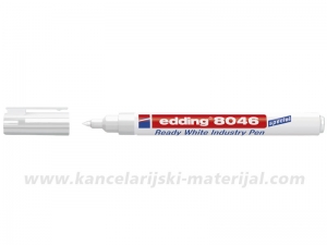 EDDING E-8046 Ready White Industry Pen 1-3mm industrijski paint marker