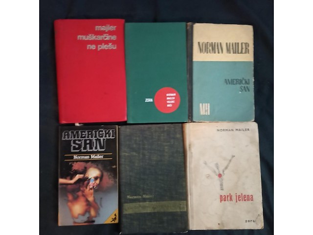 Norman Mailer x 6 knjiga