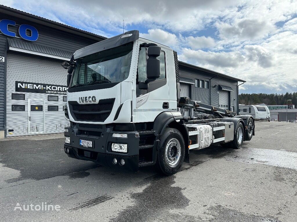 IVECO Stralis AD260S48 6x2*4 kamion sa kukom za podizanje tereta