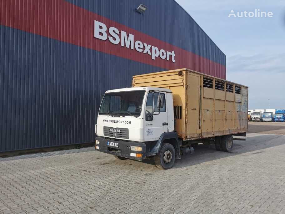 MAN LE 12.189 livestock truck kamion za prevoz stoke