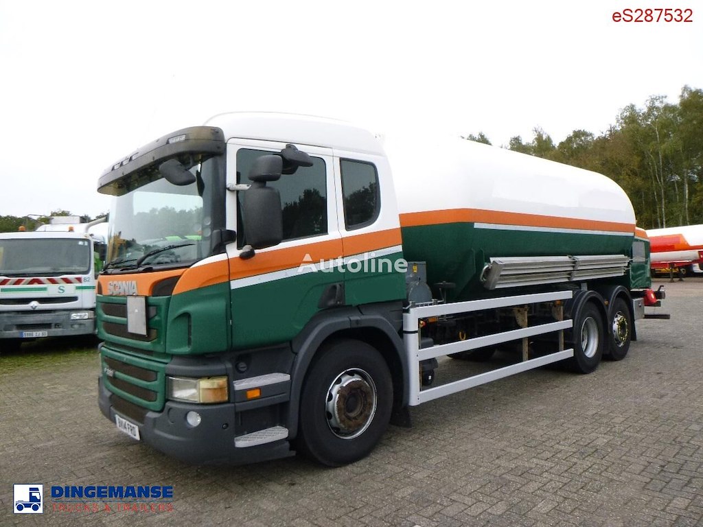 Scania P320 6X2 RHD Argon gas tank 16 m3 kamion za transport gasa