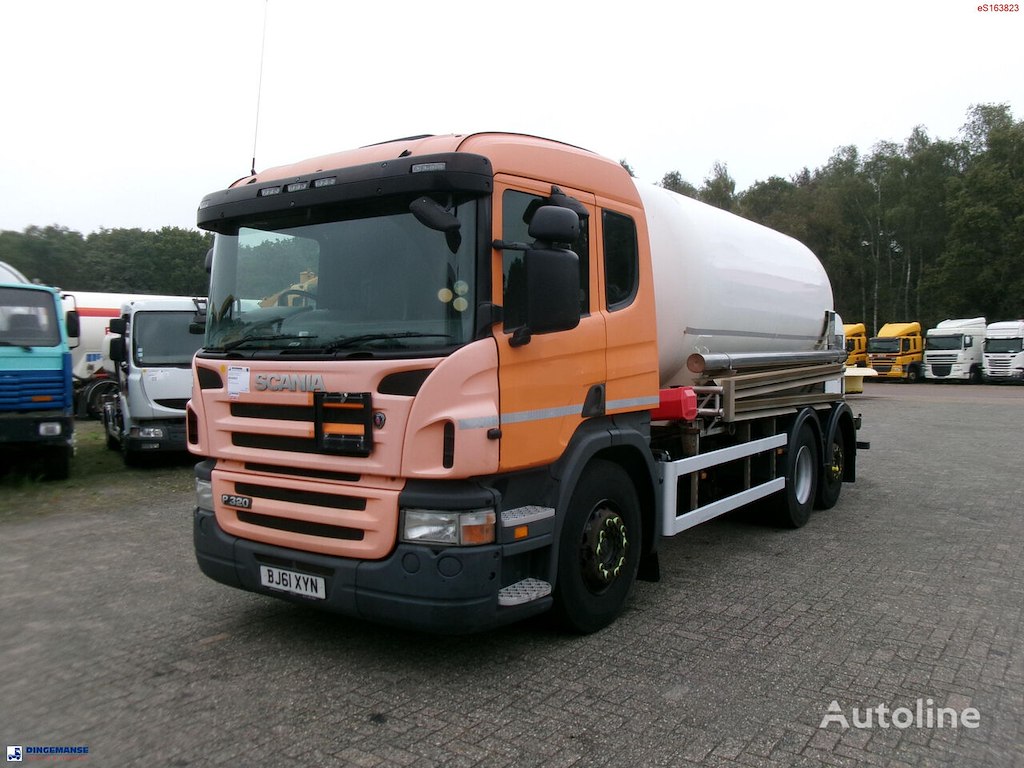 Scania P320 6X2 RHD Argon gas tank 9.4 m3 kamion za transport gasa