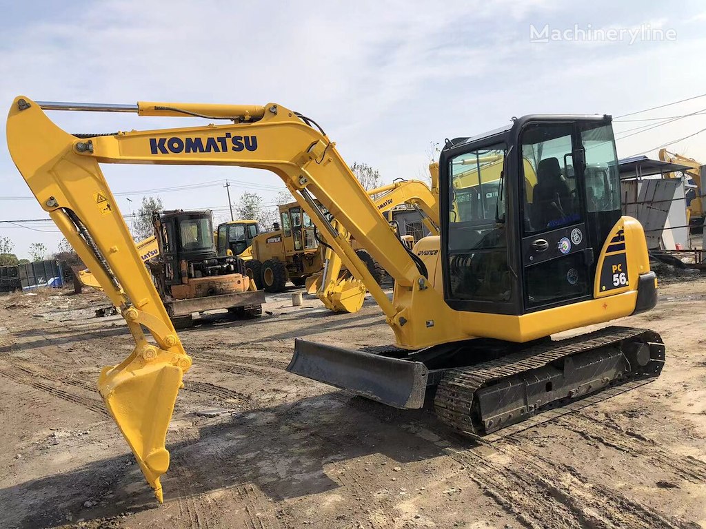 Komatsu PC56 mini bager