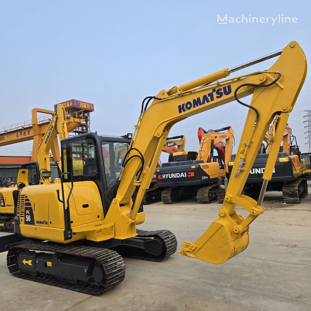 Komatsu PC56 mini bager