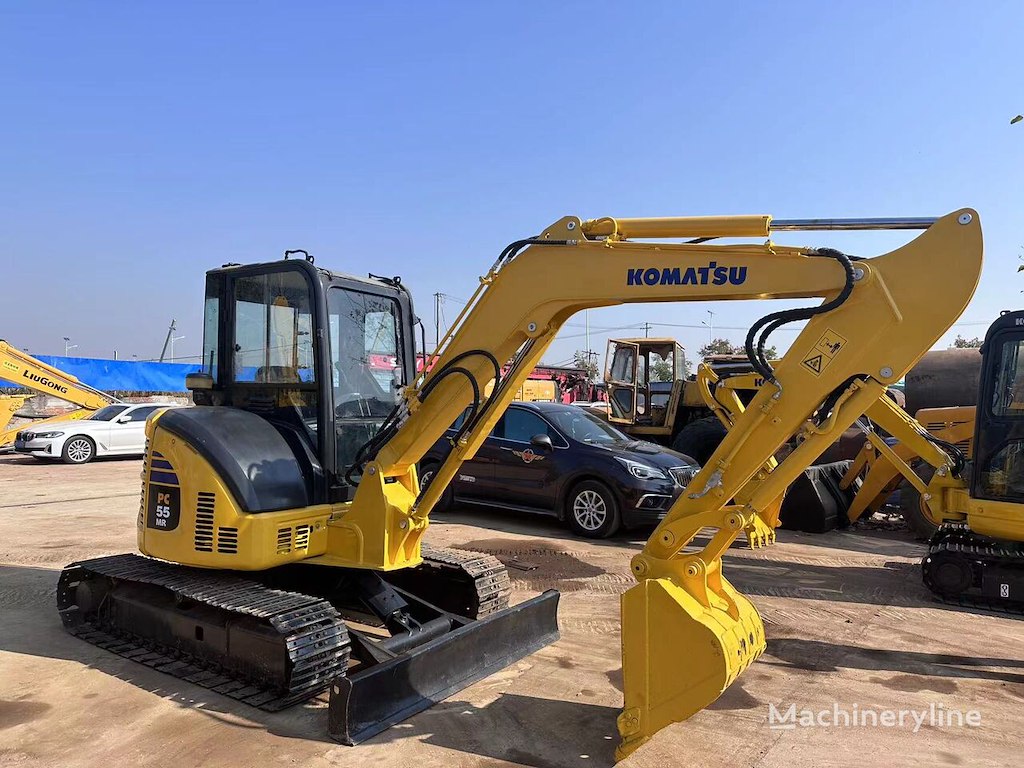 Komatsu PC55MR mini bager