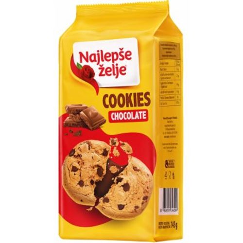 Najlepše želje cookies čokolada 145g