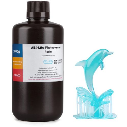 ABS-like Resin 1kg Clear Blue