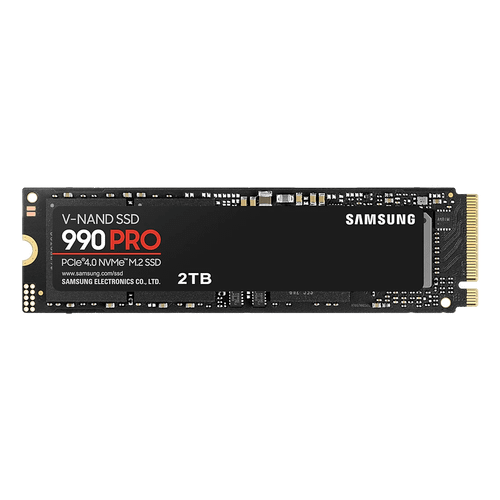 SAMSUNG 990 PRO 2TB PCIe NVMe M.2 MZ-V9P2T0BW - SSD