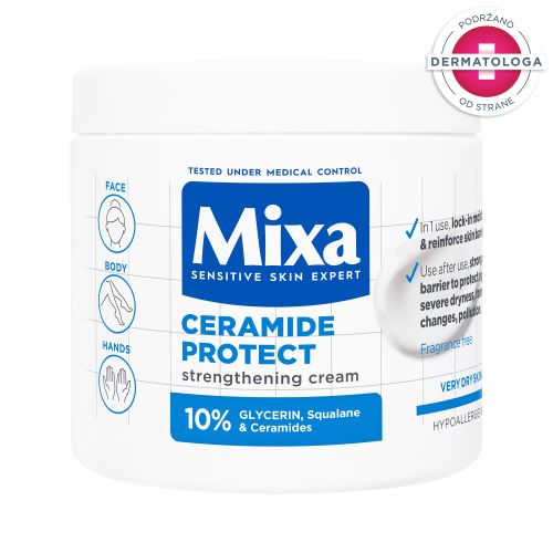 Mixa Ceramide Protect krema za jačanje zaštitne barijere kože 400ml