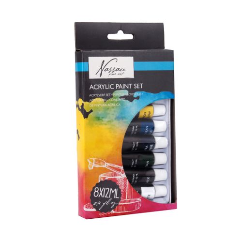 Art Sensation Akrilne boje u tubi set 8x12ml