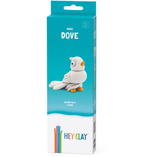 Hey Clay Glina Birds - 3 cans - Dove - 26011