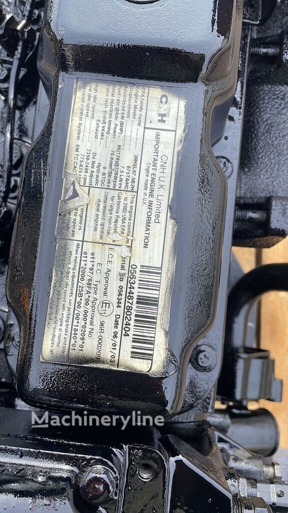 New Holland 675TA/HC motor za bagera