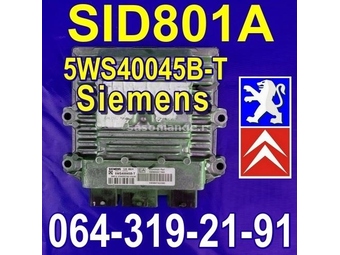 KOMPJUTER Siemens SID801A Pežo Peugeot 5WS40045B-T Citroen