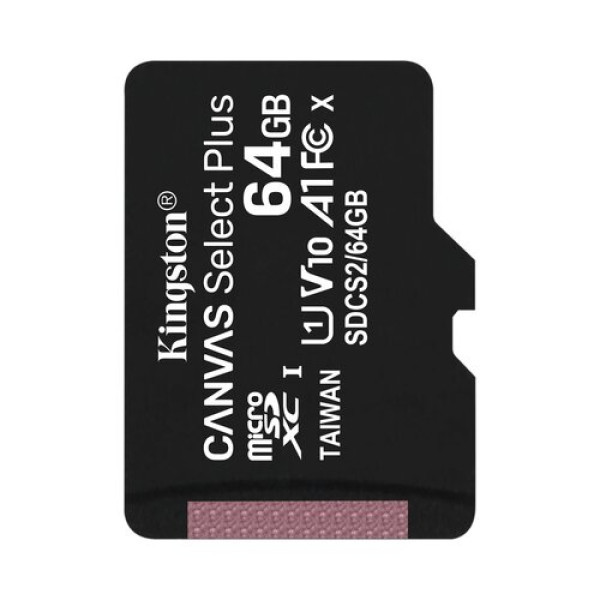 SD CARD 64GB Kingston Canvas Select Plus SDCS264GBSP*